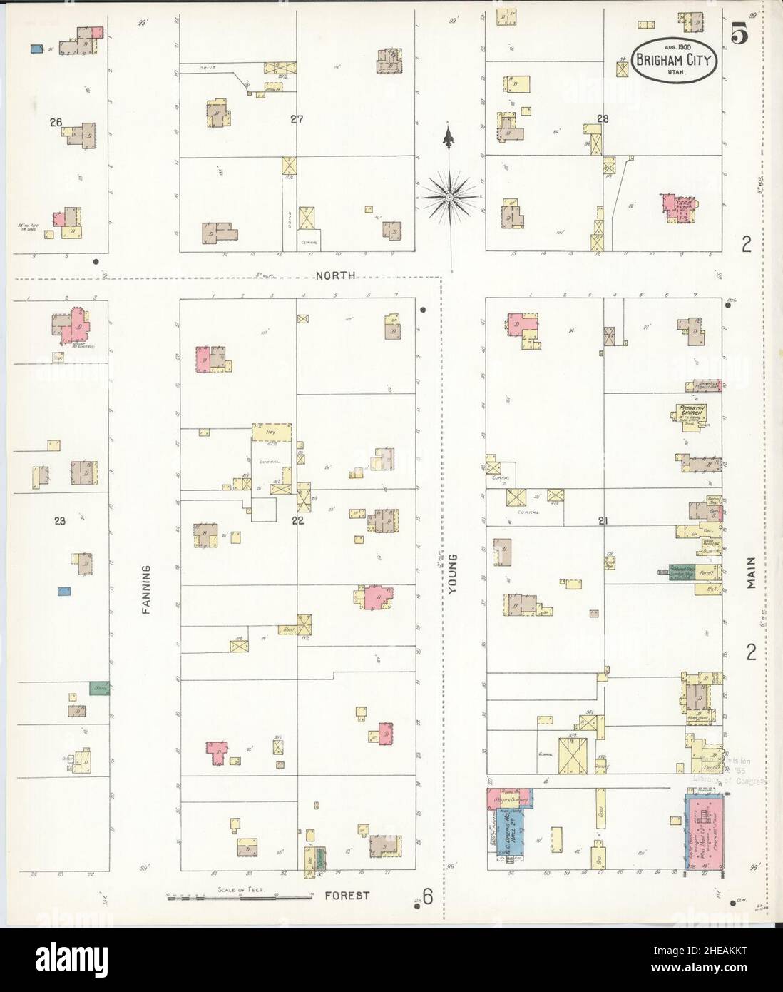Map of brigham city hi-res stock photography and images - Alamy