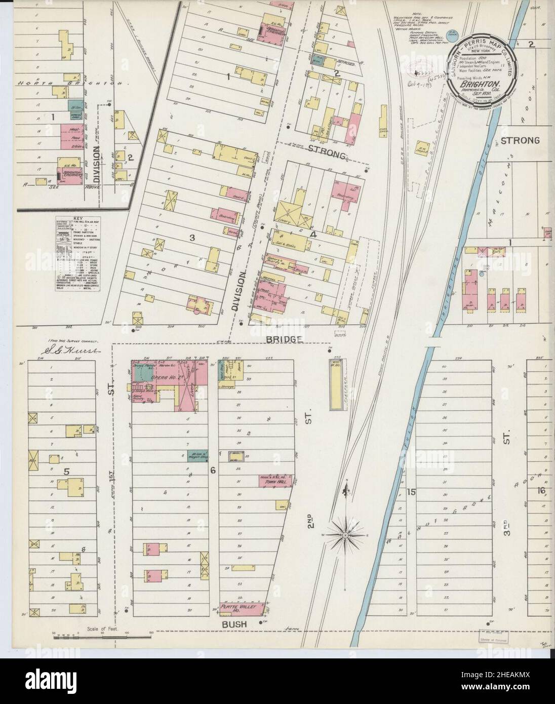 Brighton colorado map hi-res stock photography and images - Alamy