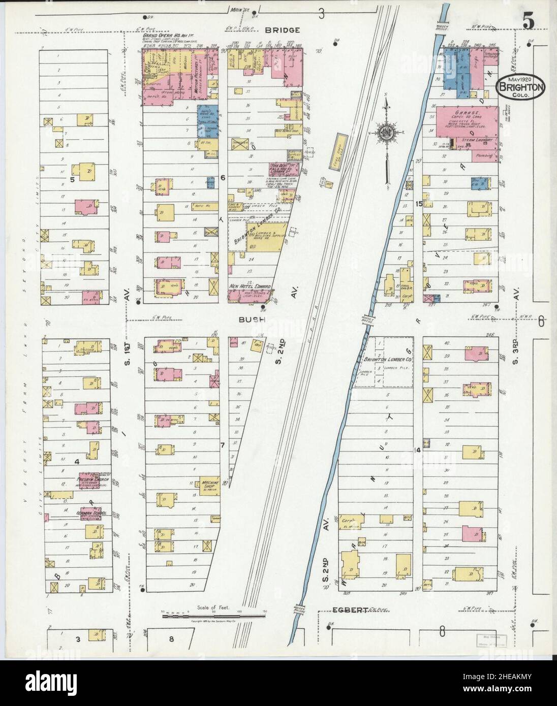 Map of brighton colorado hi-res stock photography and images - Alamy