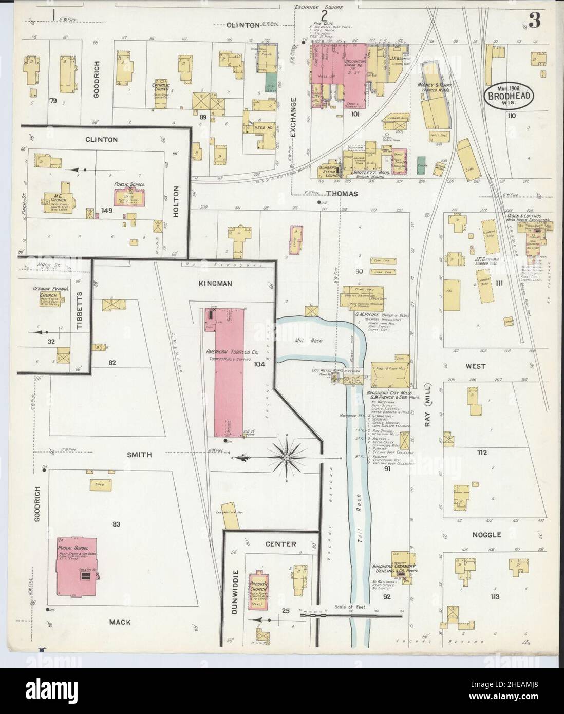 Map of brodhead wisconsin hi-res stock photography and images - Alamy