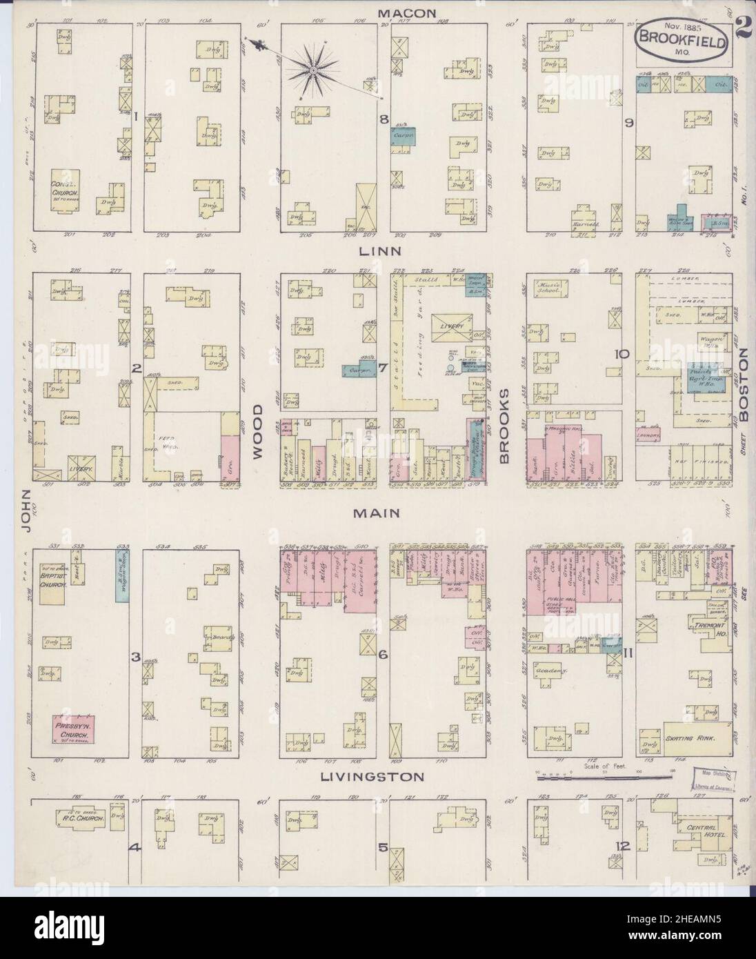 Map of linn missouri hi-res stock photography and images - Alamy