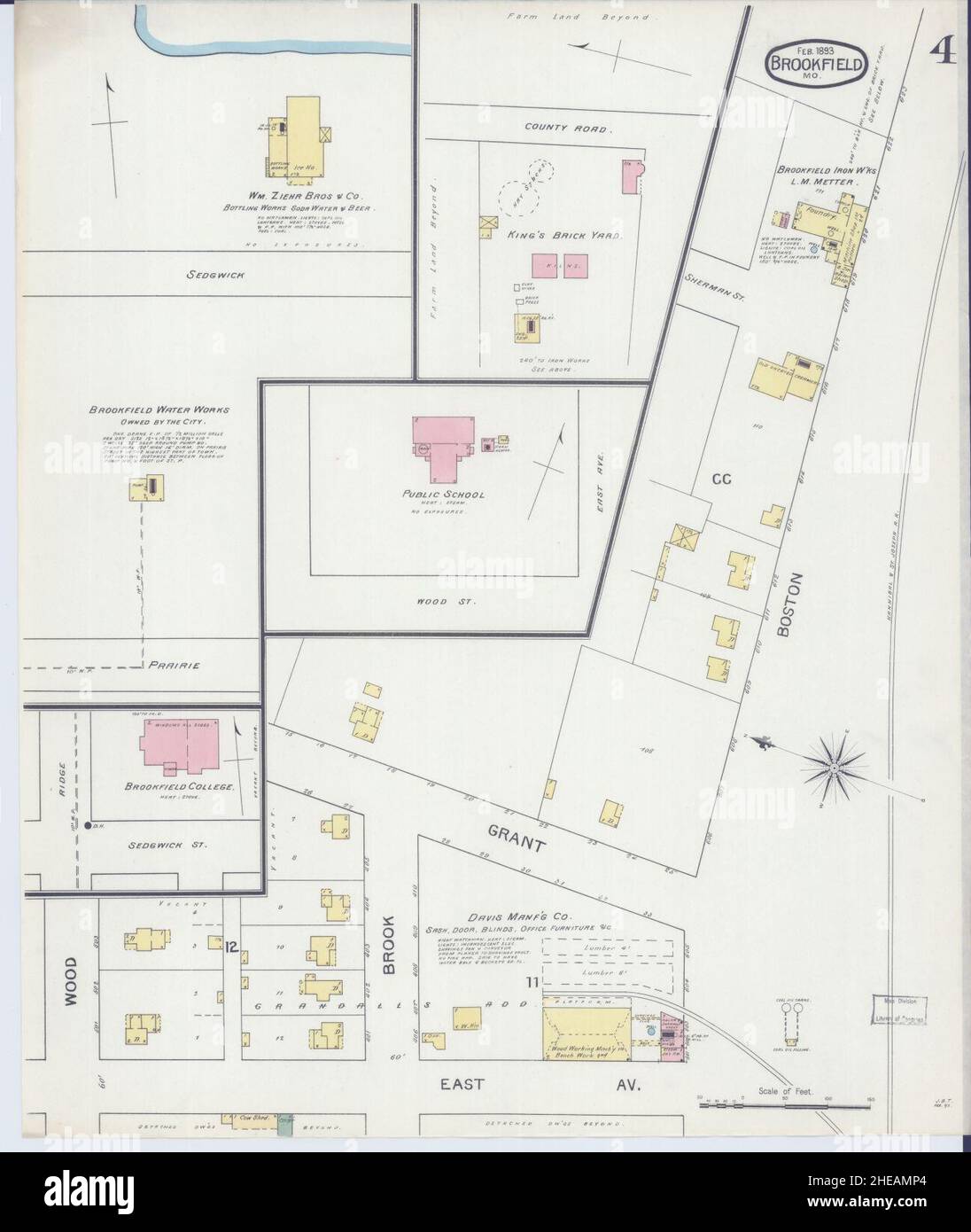 Linn missouri map hi-res stock photography and images - Alamy