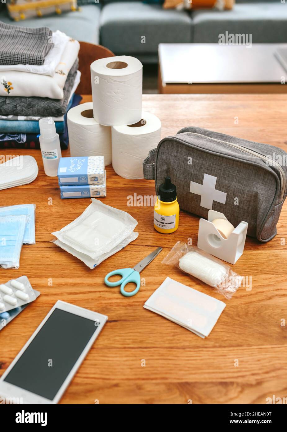 First aid backpack hi-res stock photography and images - Alamy
