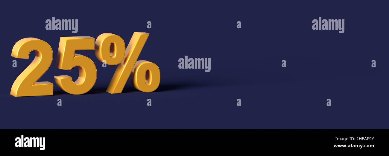 25 percentage discount hi-res stock photography and images - Alamy