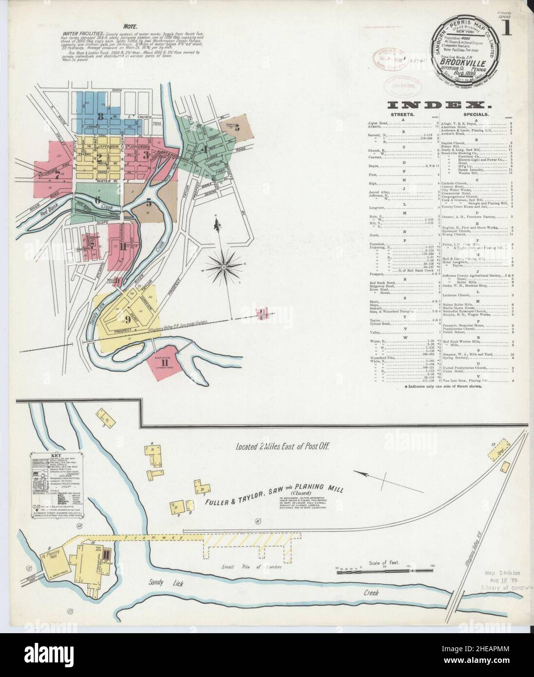 Brookville pennsylvania map hi-res stock photography and images - Alamy