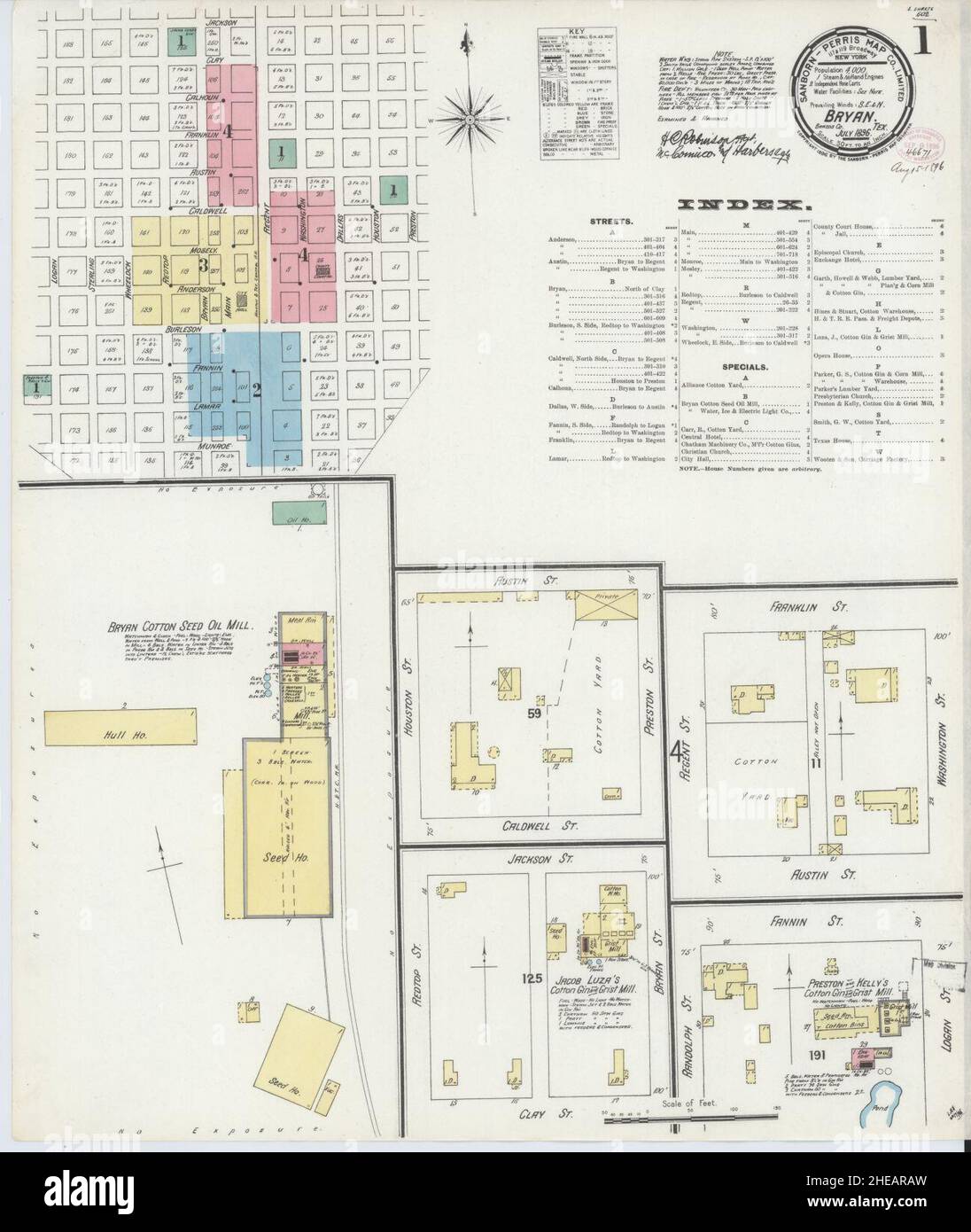 Brazos county map hi-res stock photography and images - Alamy