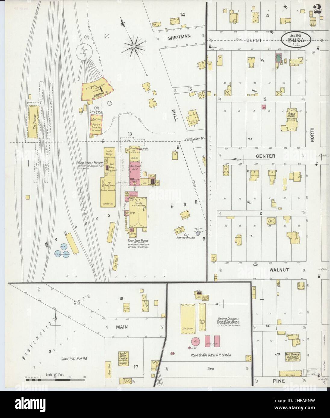 Map of buda hi-res stock photography and images - Alamy