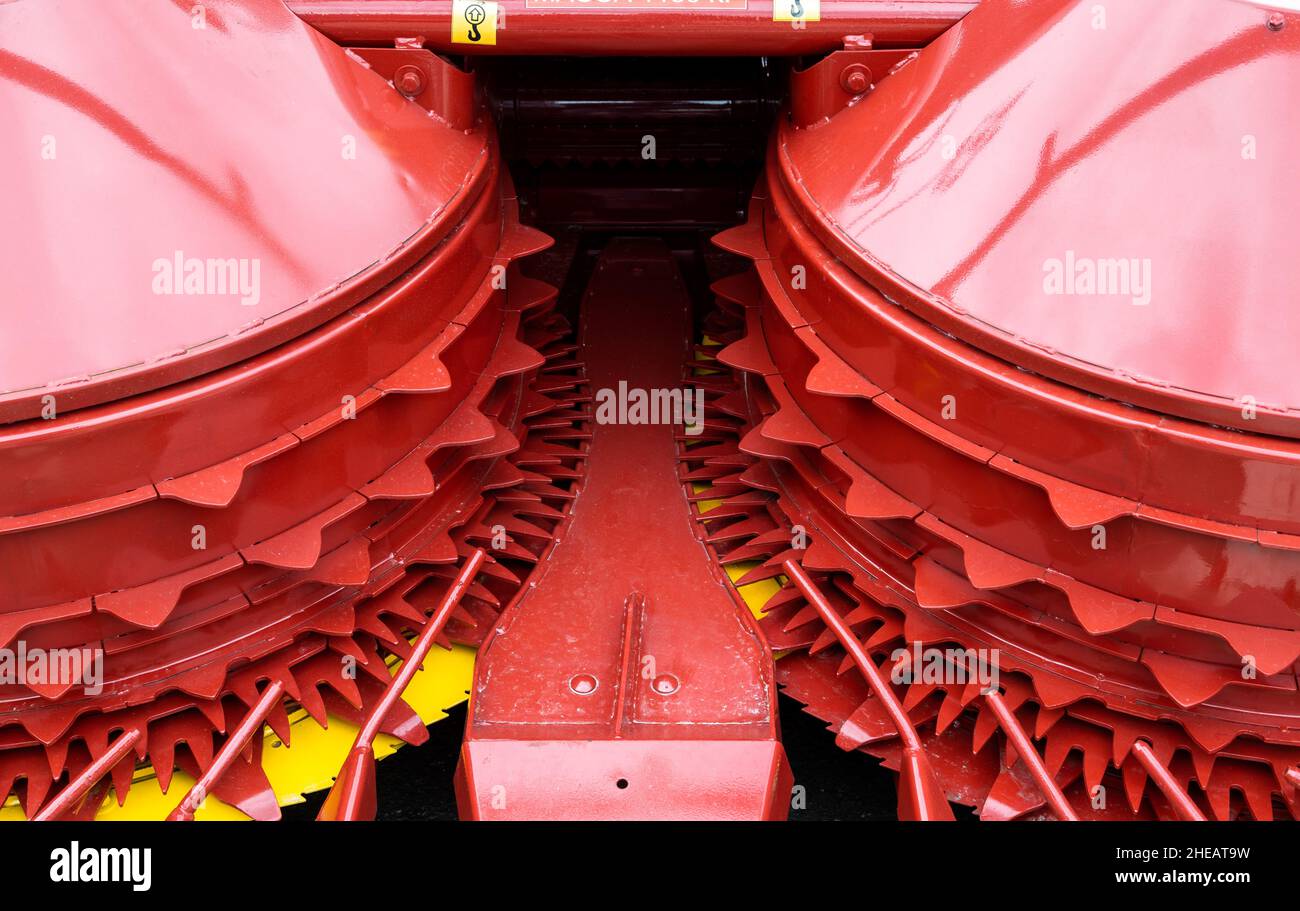 Agricultural machinery. The elements and components of agricultural ...