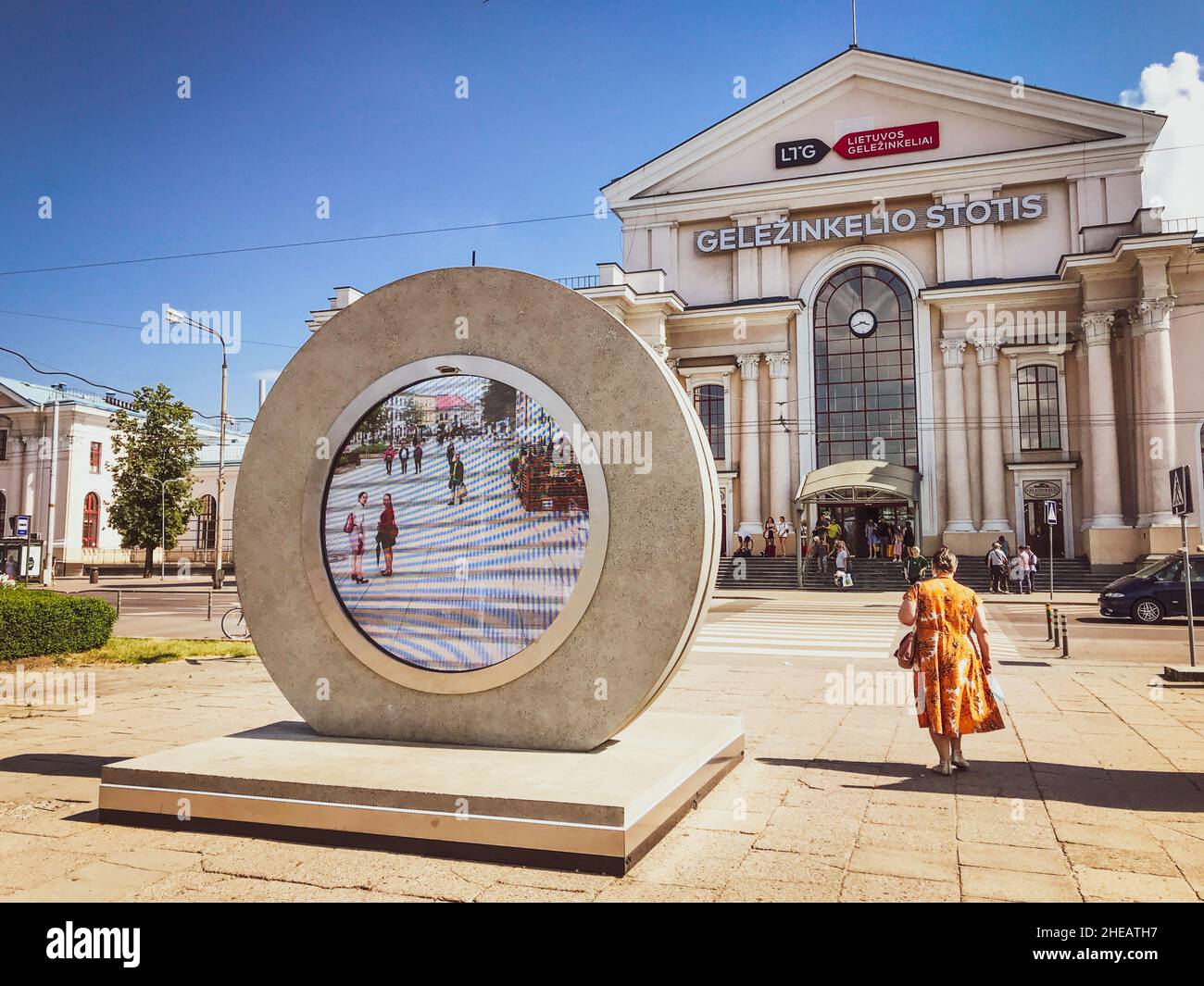 Vilnius rail station hi-res stock photography and images - Alamy
