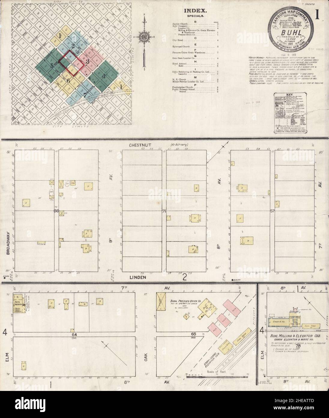 Buhl idaho map hi-res stock photography and images - Alamy