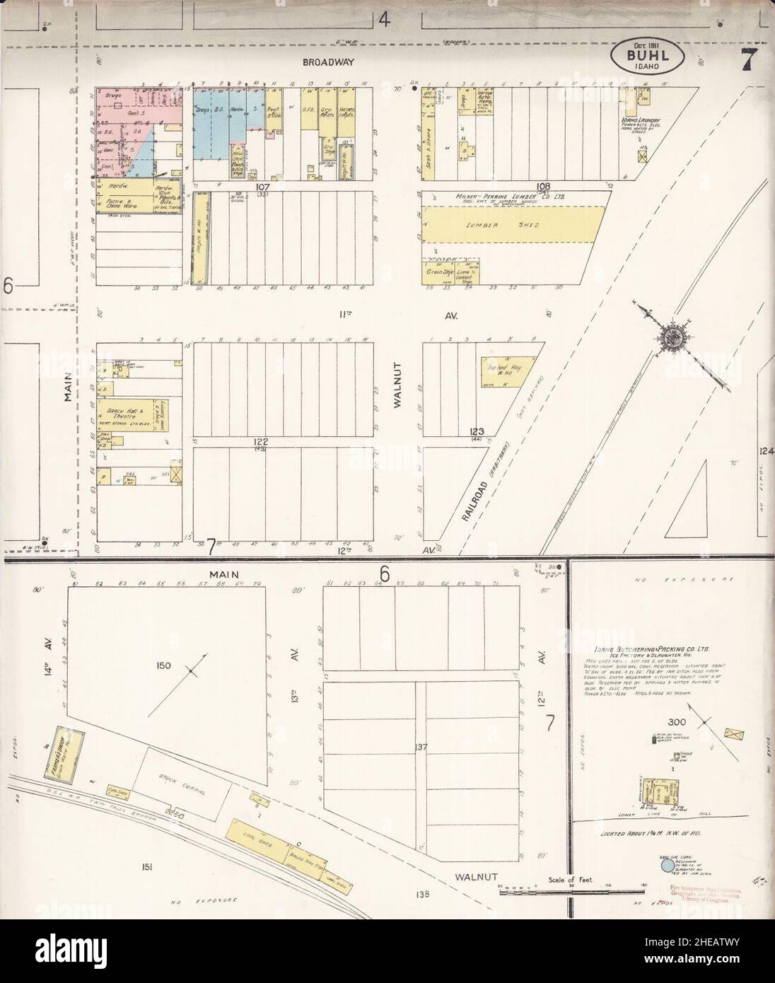 Buhl idaho map hi-res stock photography and images - Alamy