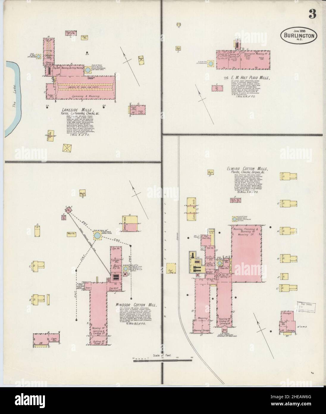 Alamance county map hi-res stock photography and images - Alamy