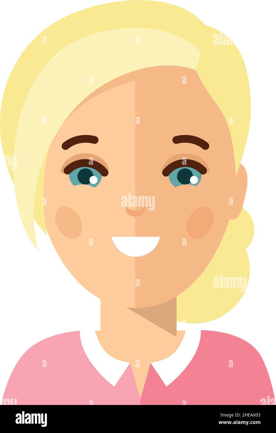 Manager Office Worker Woman Avatar Stock Vector Image & Art - Alamy