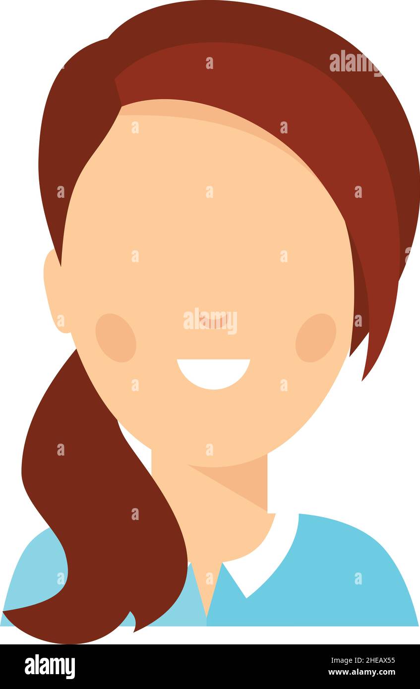 Manager Office Worker Woman Avatar Stock Vector Image & Art - Alamy