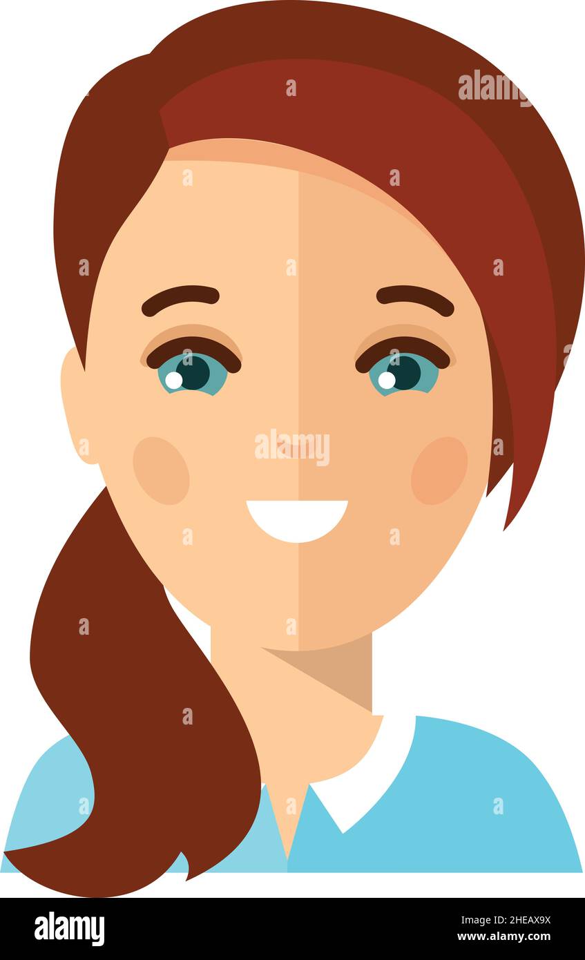 Manager Office Worker Woman Avatar Stock Vector Image & Art - Alamy