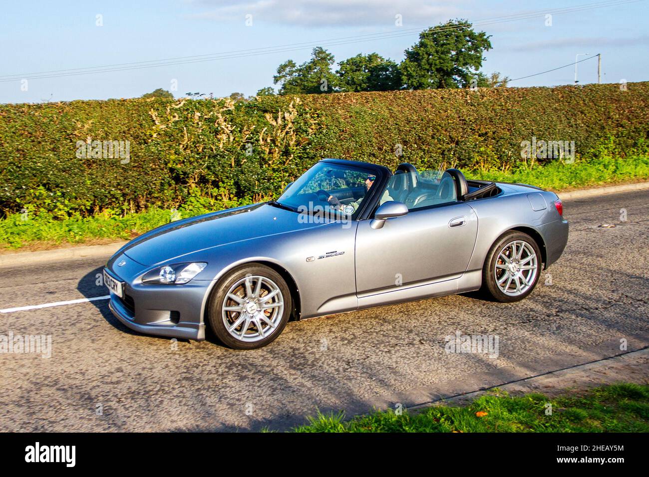 2000 silver Honda S2000 1997cc 6 speed manual en-route to Capesthorne ...
