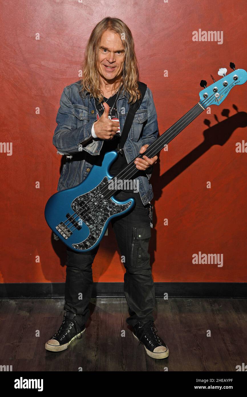 Deerfield Beach. 08th Jan, 2022. Tony Franklin poses for a portrait ...