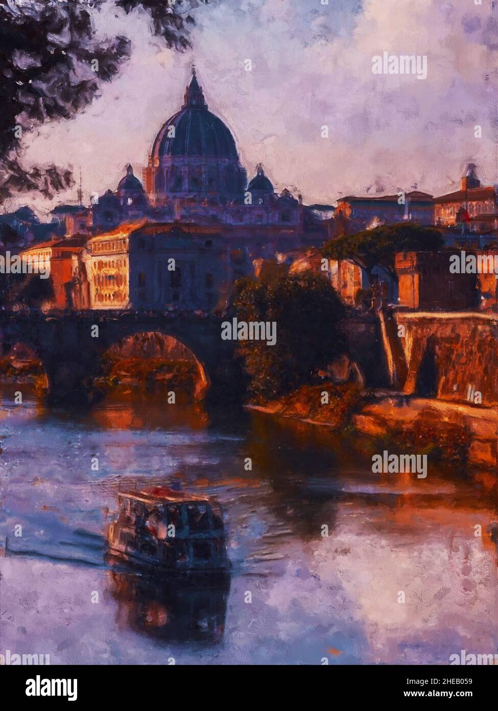 Typical rome scene hi-res stock photography and images - Alamy