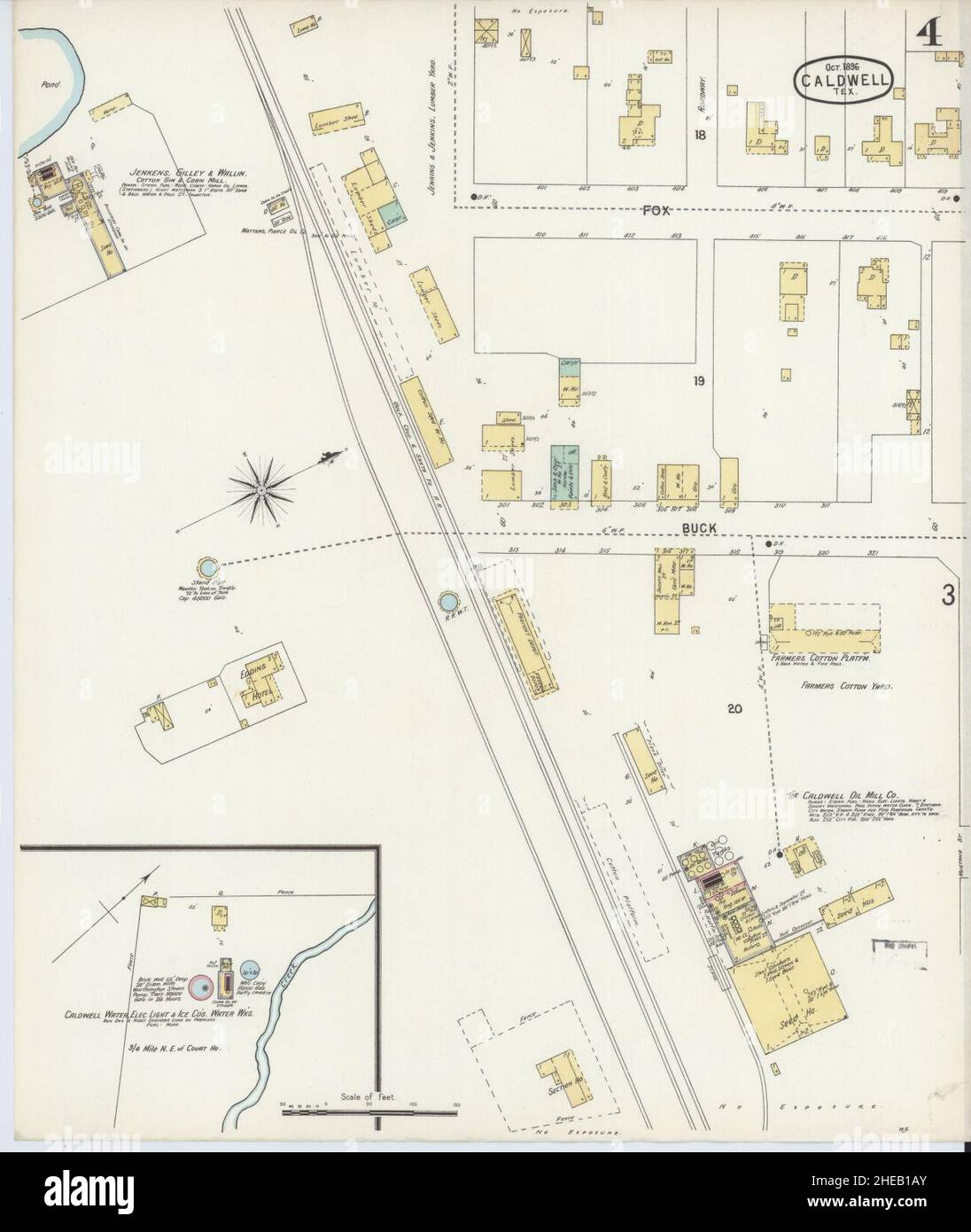 Map of burleson texas hi-res stock photography and images - Alamy