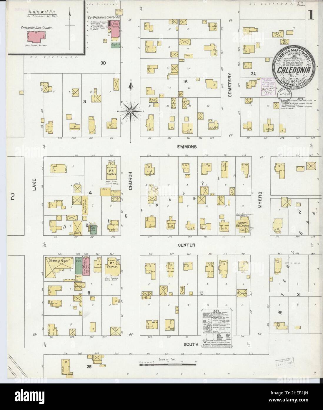 Map of caledonia hi-res stock photography and images - Alamy