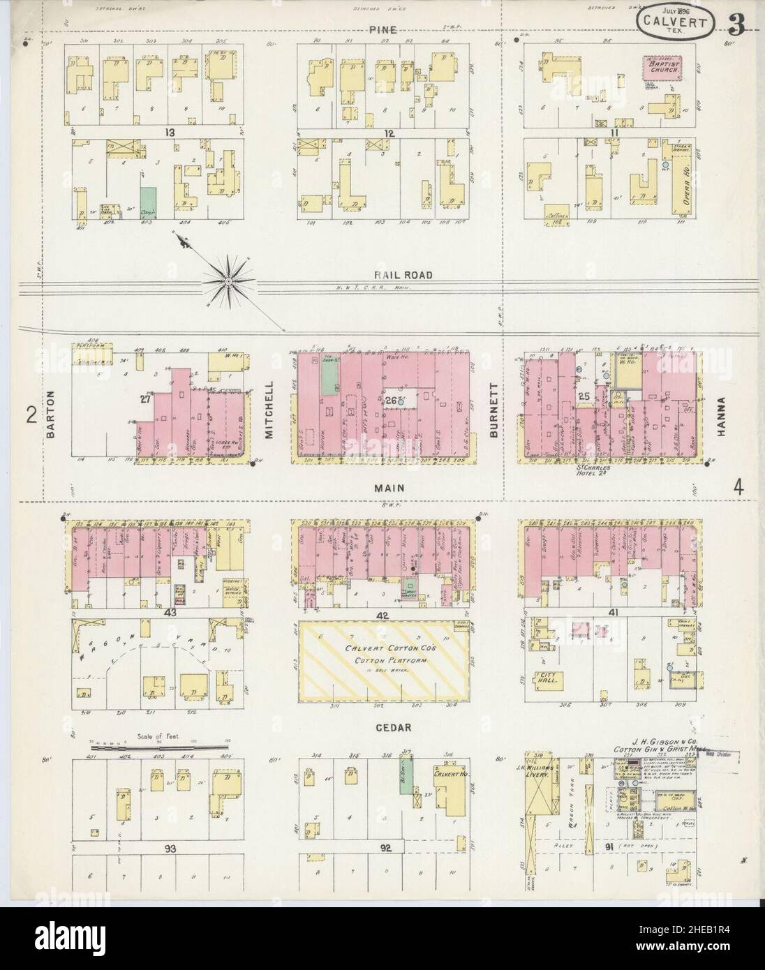 Calvert county map hi-res stock photography and images - Alamy