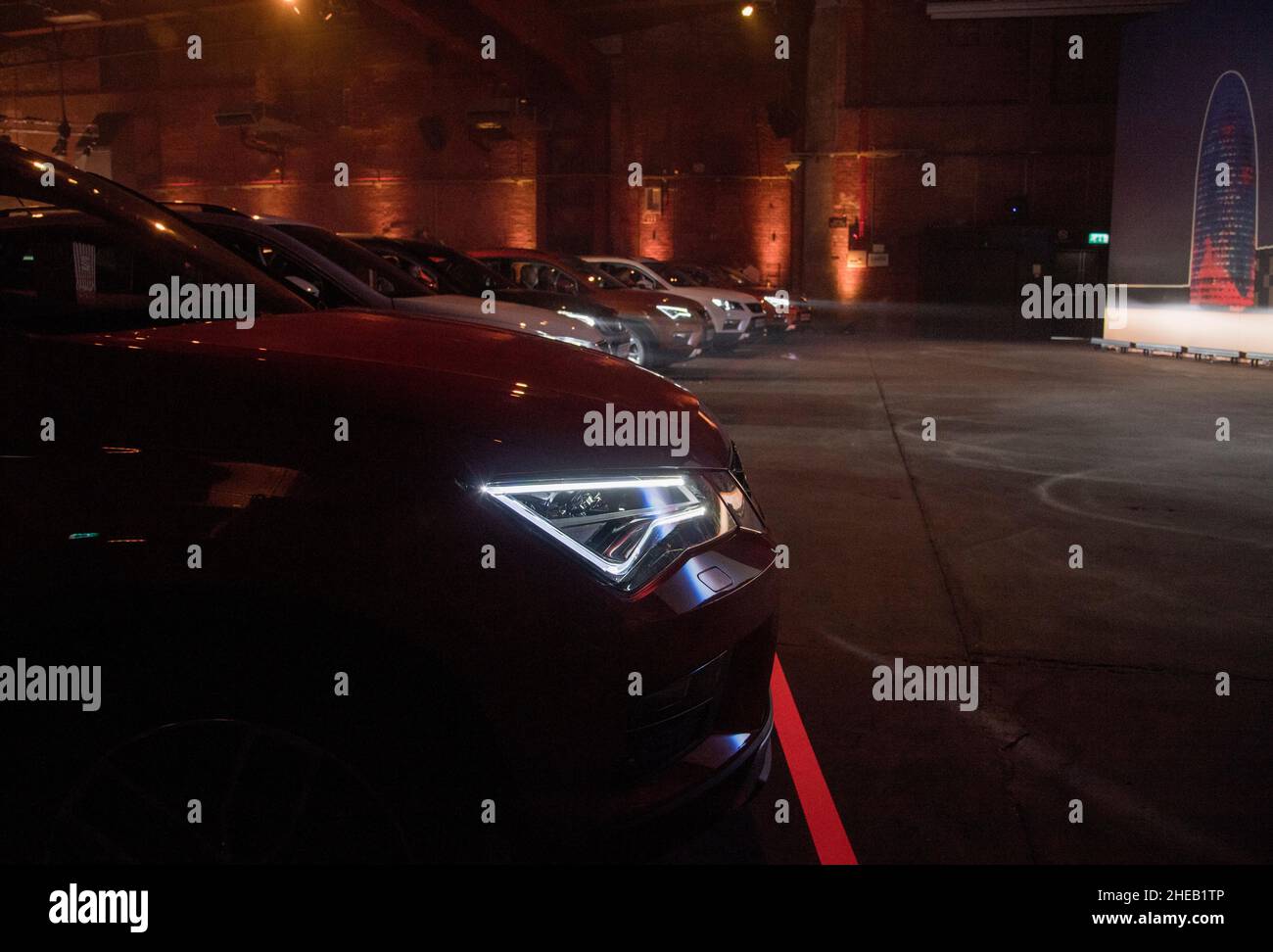 Launch event for the 2016 SEAT Ateca Spanish built VW group SUV Stock ...