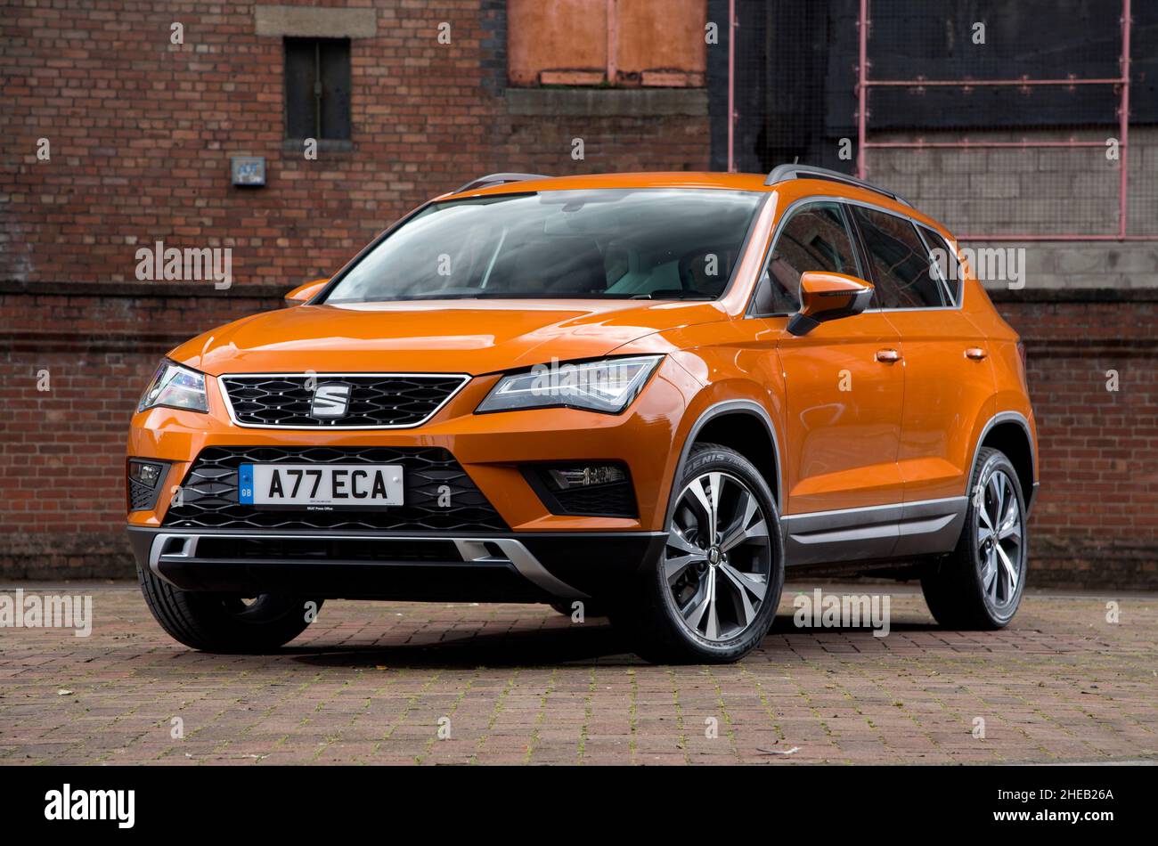 2016 SEAT Ateca Spanish built VW group SUV Stock Photo - Alamy