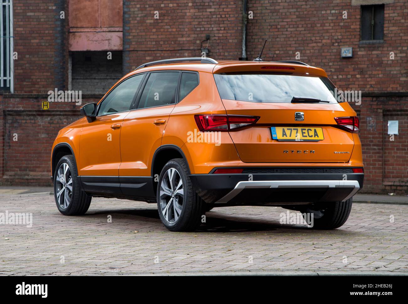 2016 SEAT Ateca Spanish built VW group SUV Stock Photo - Alamy
