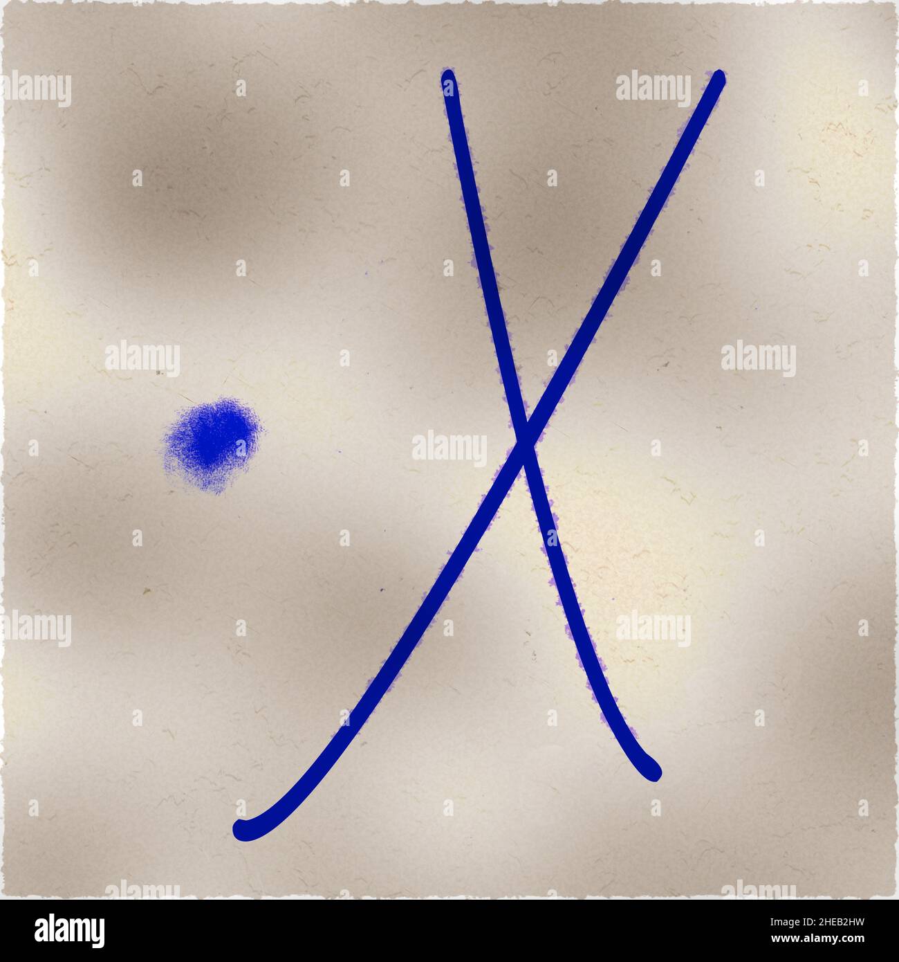 X handwriting logo hi-res stock photography and images - Alamy