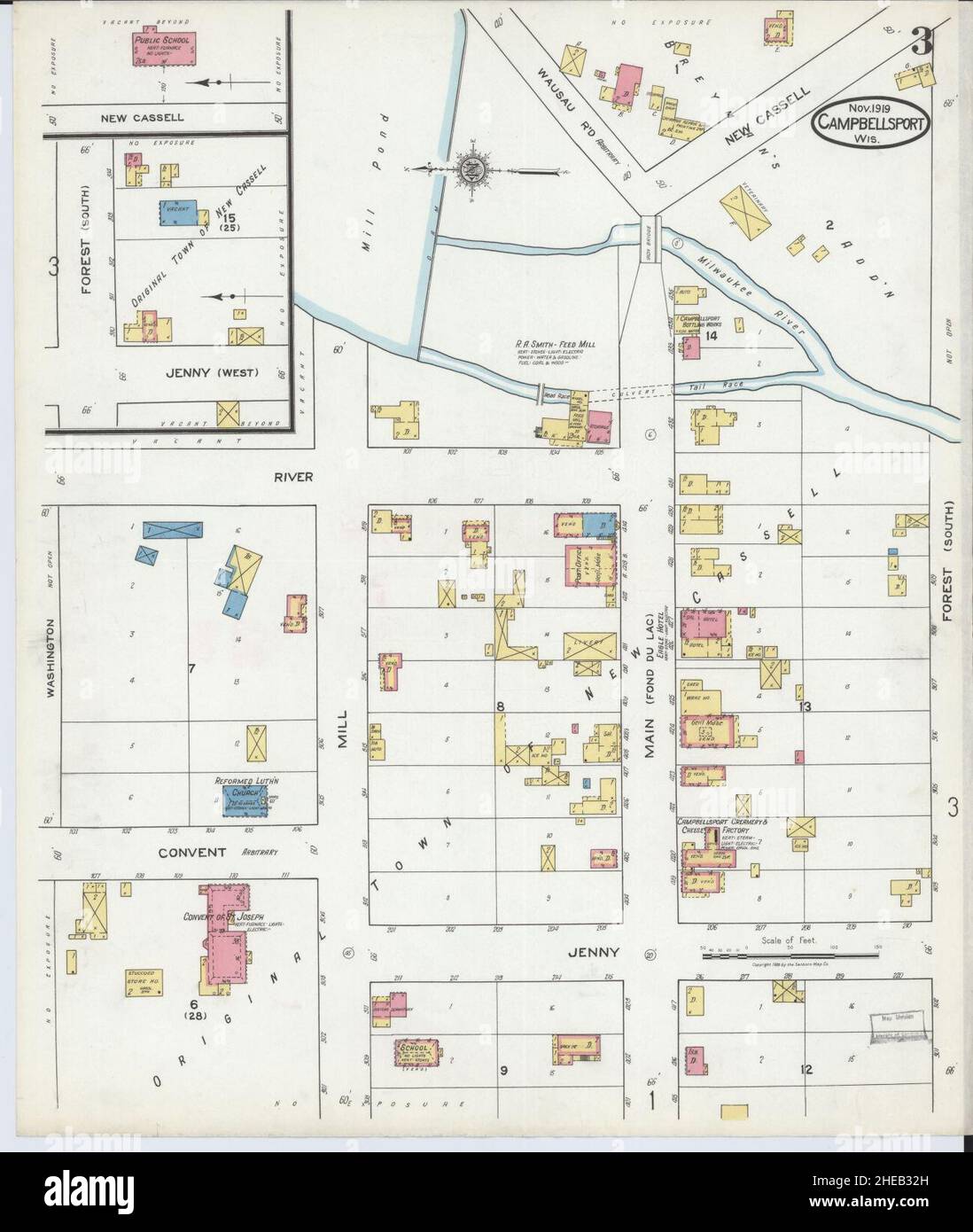 Fond du lac map hi-res stock photography and images - Alamy