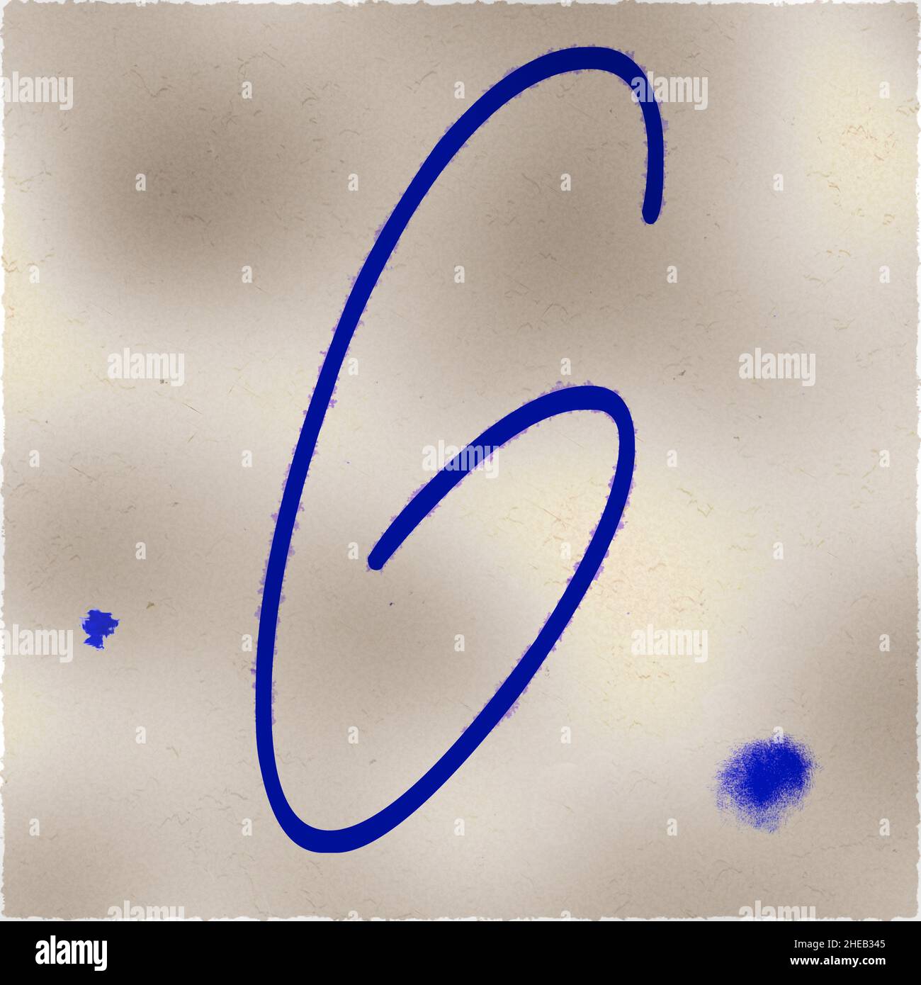 Handwriting letter g hi-res stock photography and images - Alamy