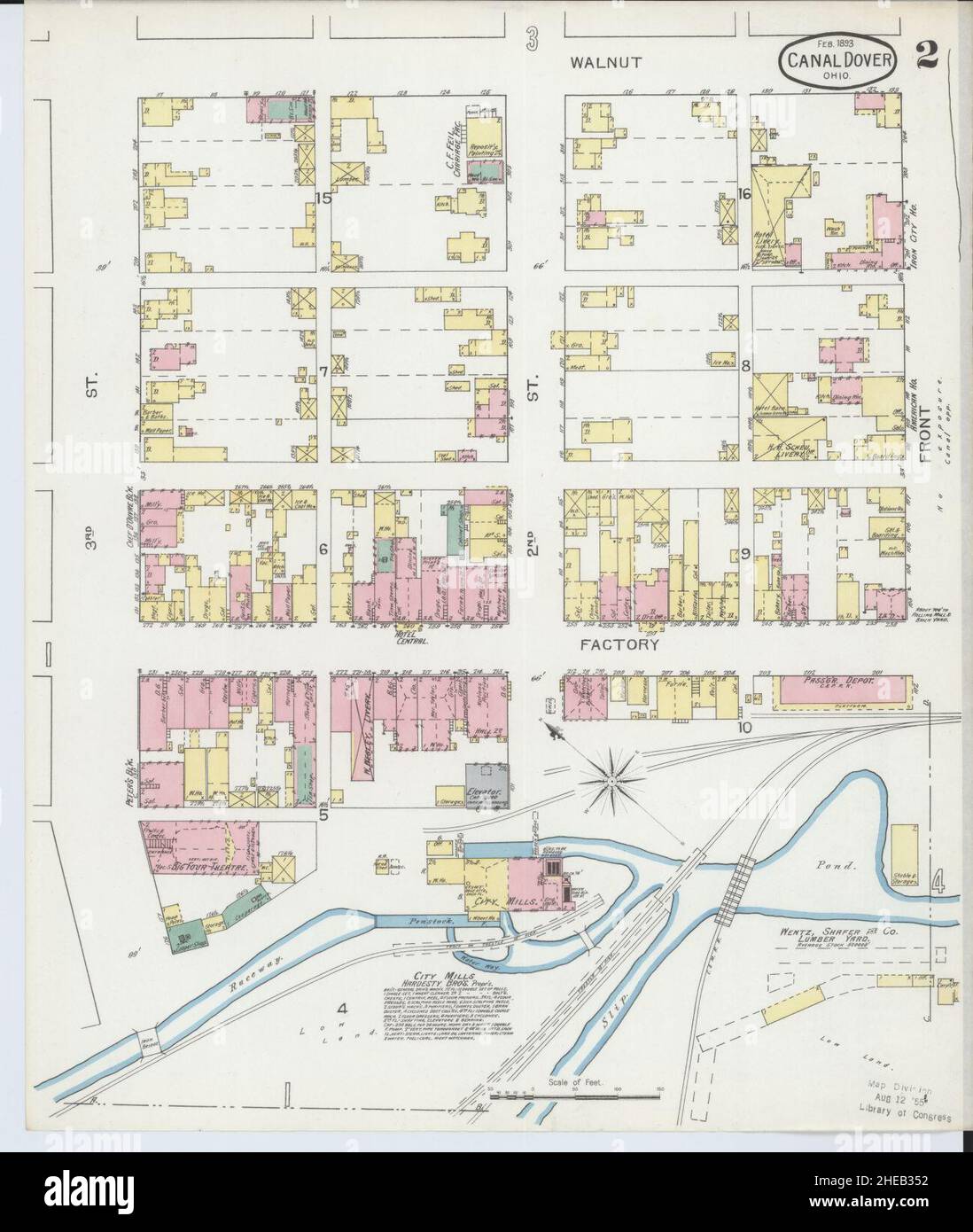 Dover ohio map hi-res stock photography and images - Alamy