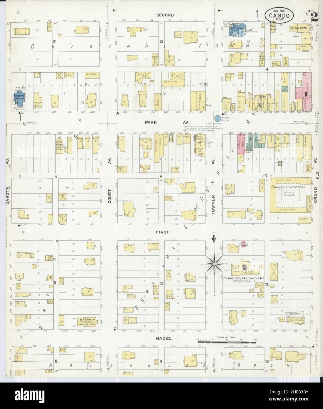 Cando map hi-res stock photography and images - Alamy