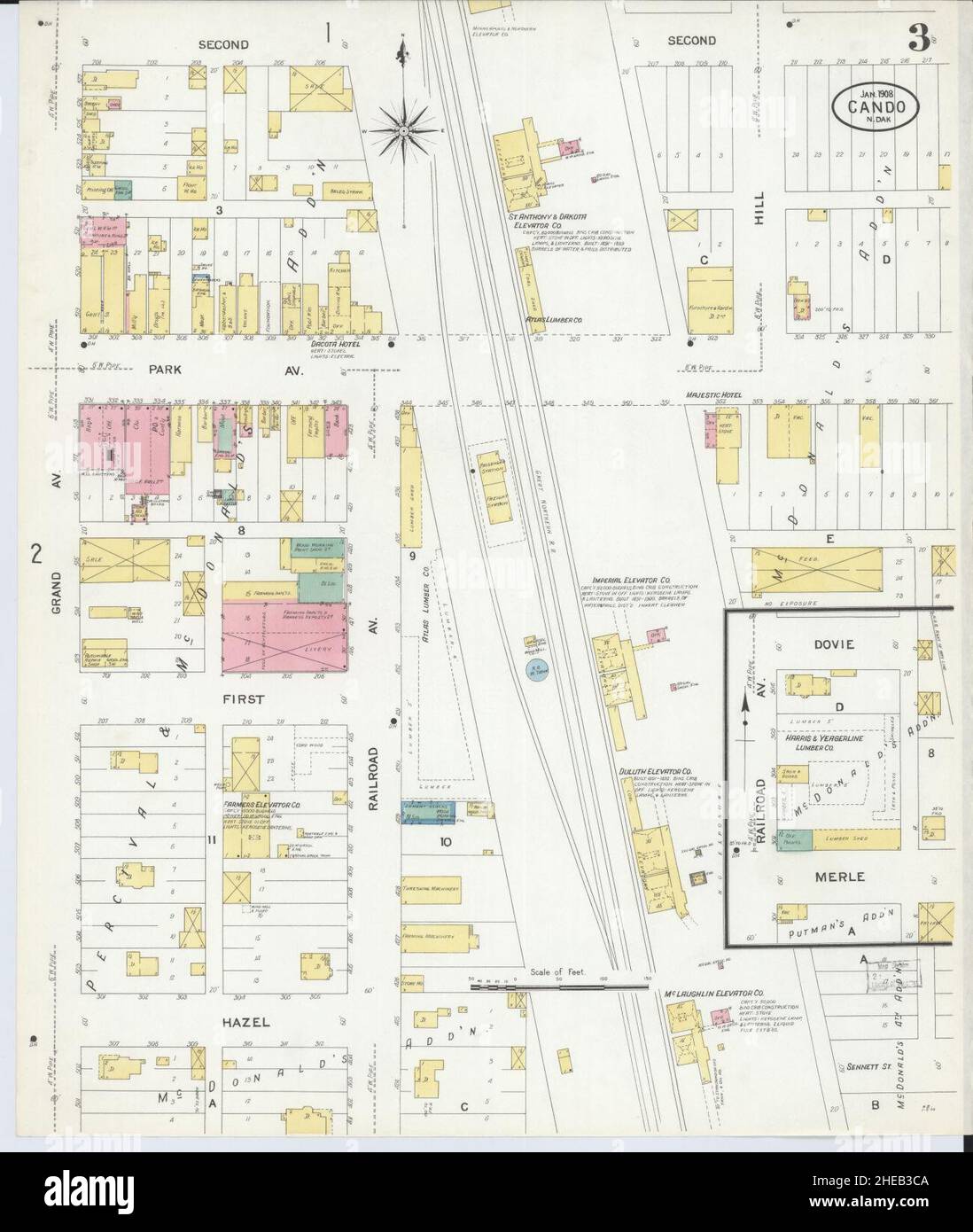 Cando map hi-res stock photography and images - Alamy
