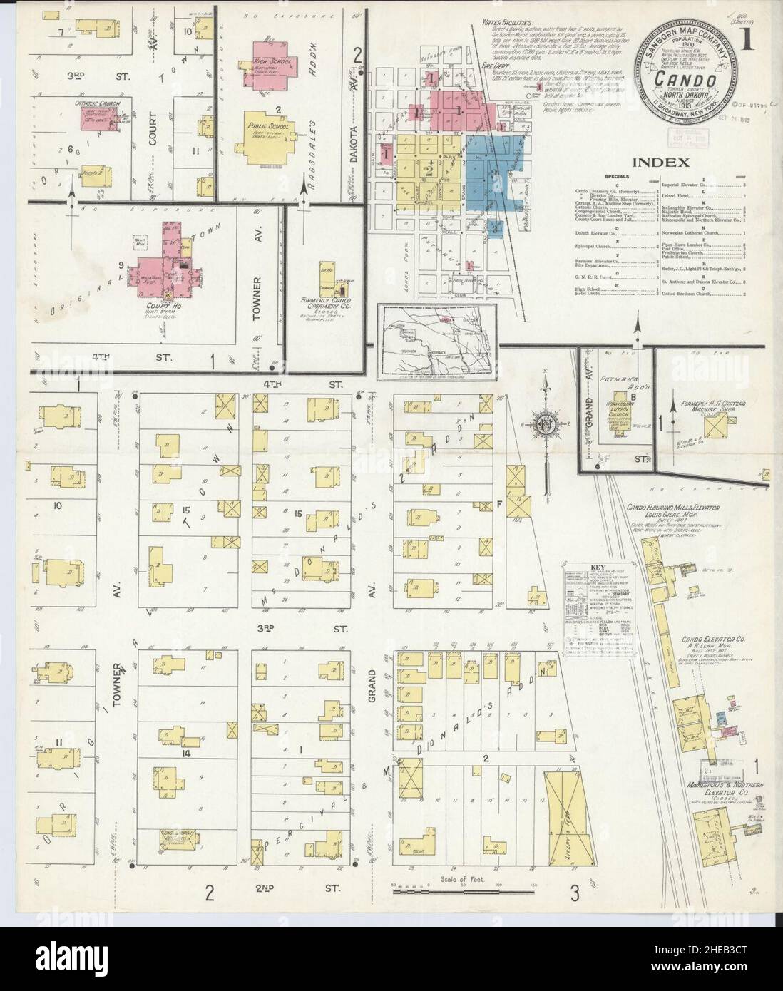 Cando map hi-res stock photography and images - Alamy