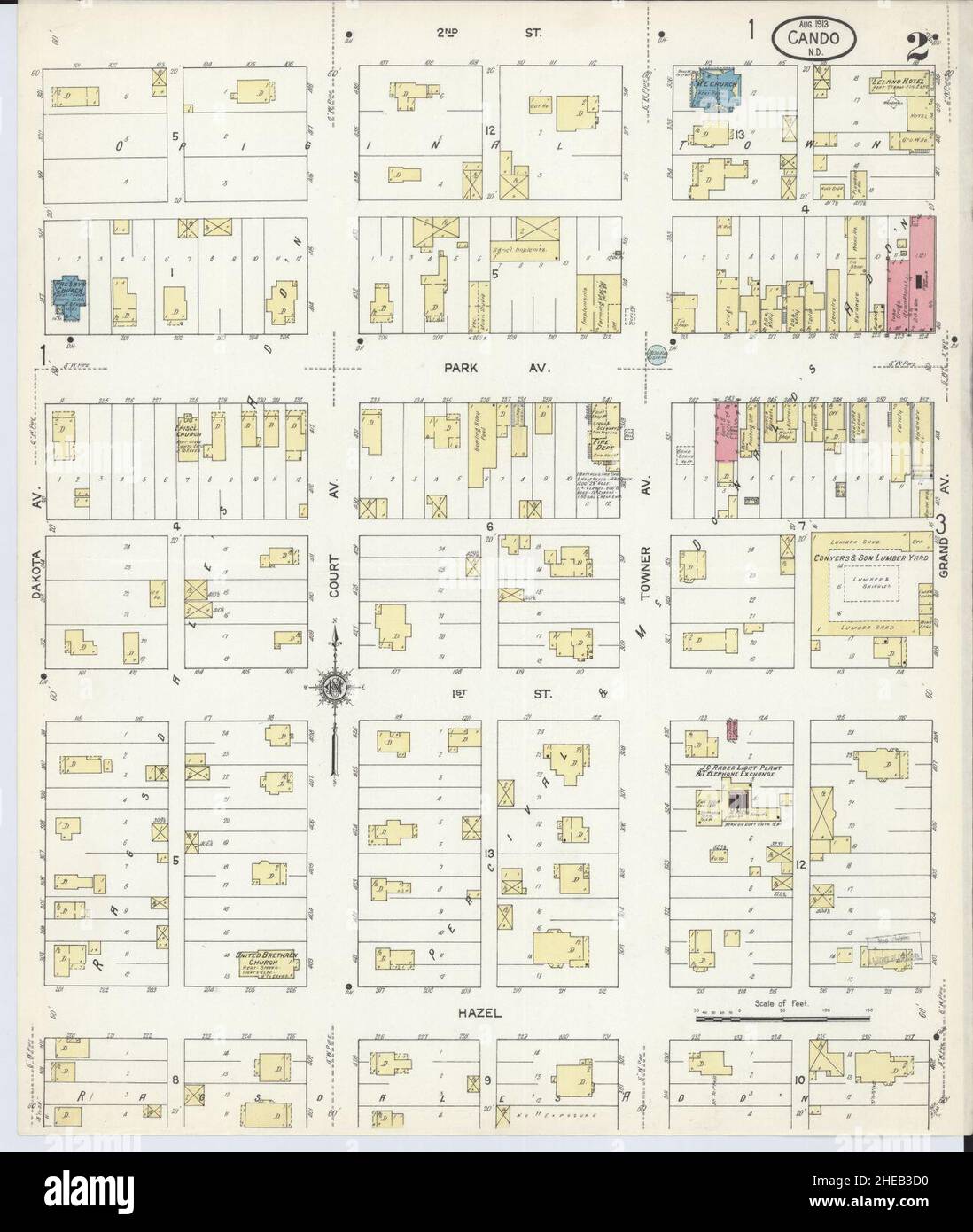 Cando map hi-res stock photography and images - Alamy