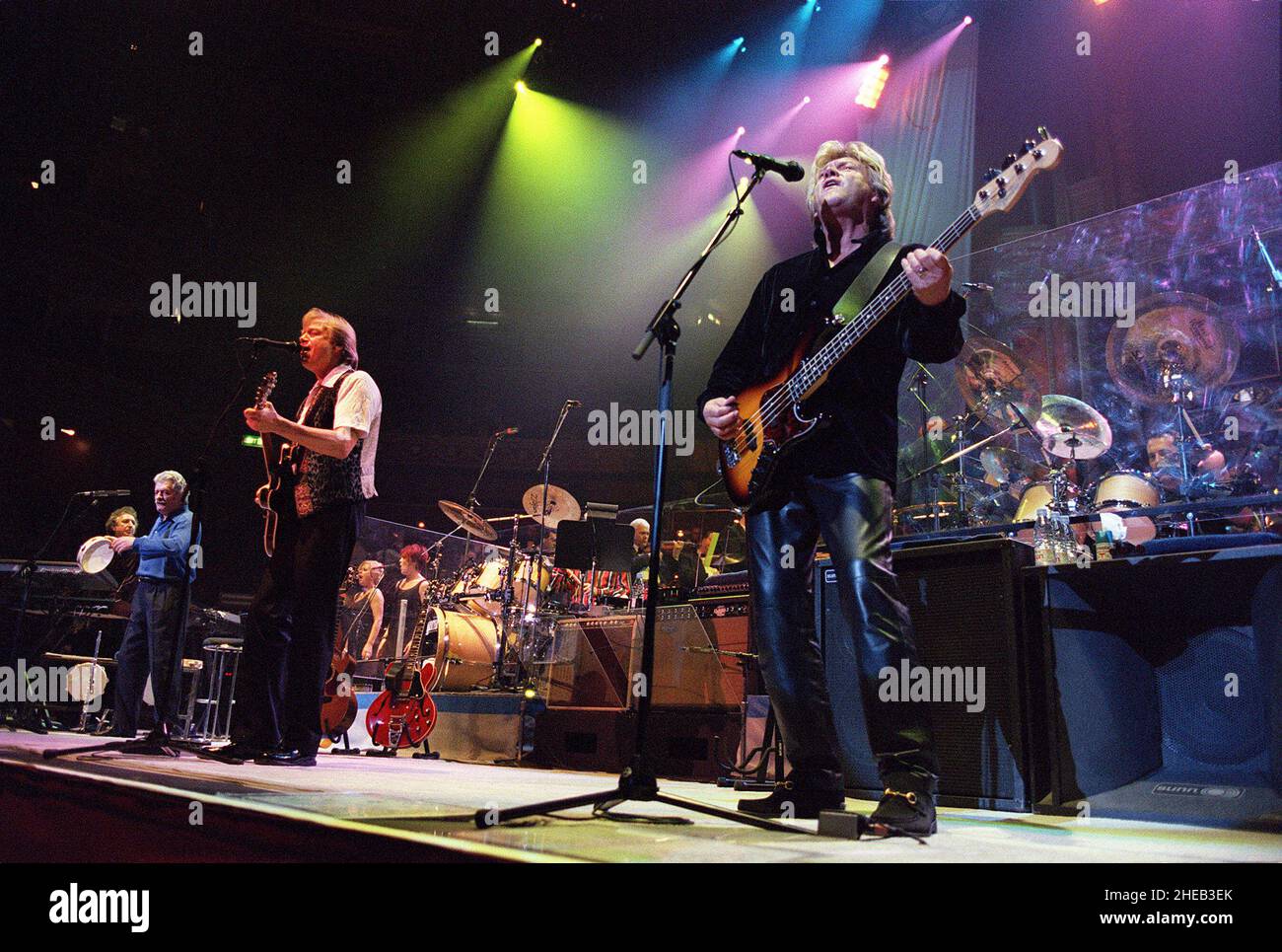 The Moody Blues Ray Thomas (Left), Justin Hayward (Middle) and John ...