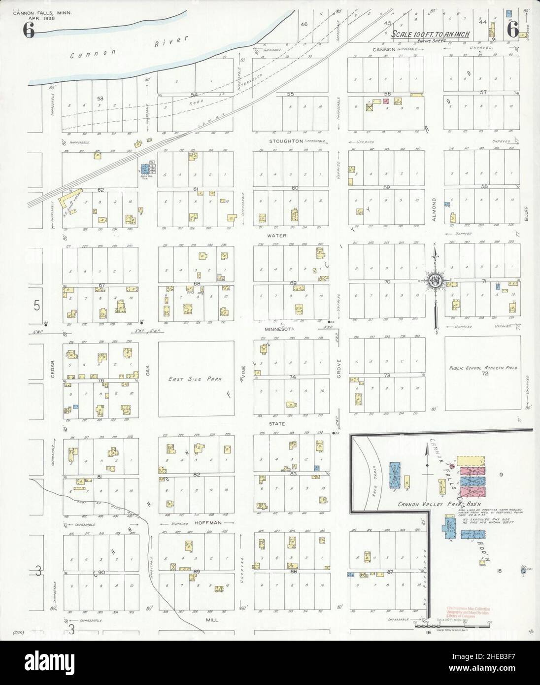 Map of cannon falls hi-res stock photography and images - Alamy