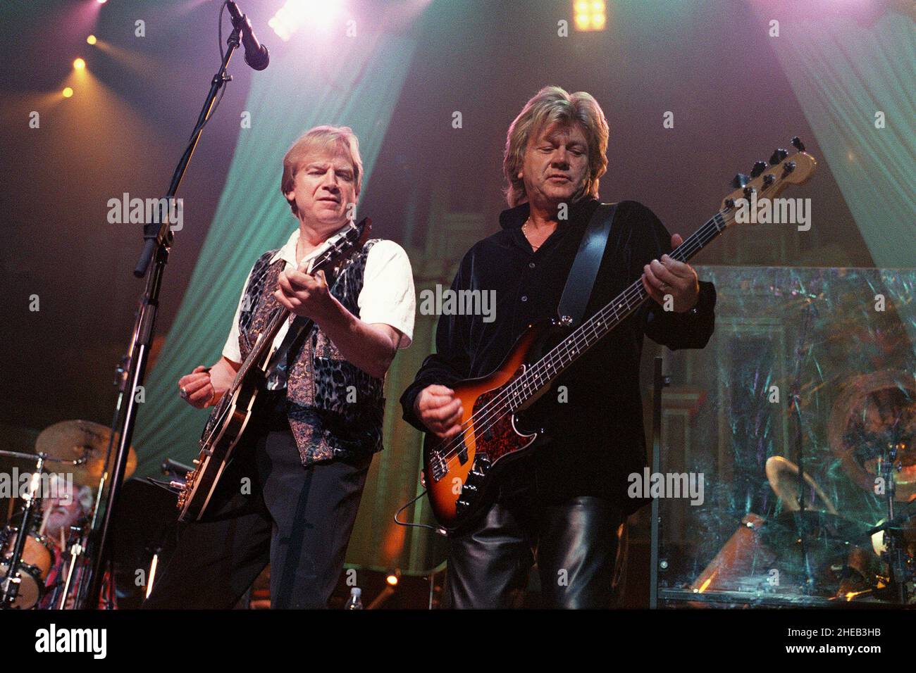 The Moody Blues, Justin Hayward (Left) and John Lodge (Right) in ...