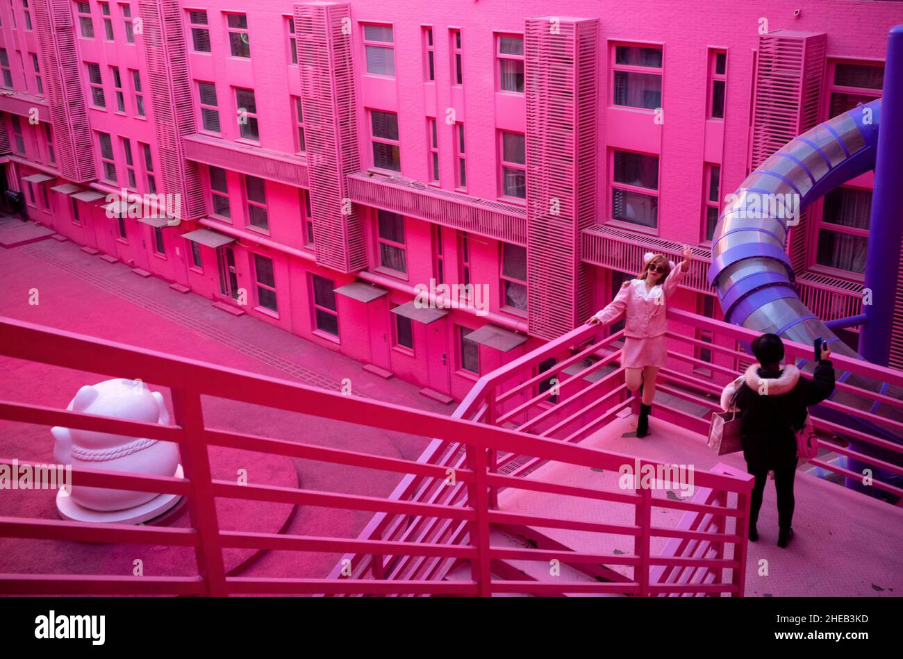 Beijing, China. 10th Jan, 2022. 5 Cats Mall in Beijing, China on 10/01 ...