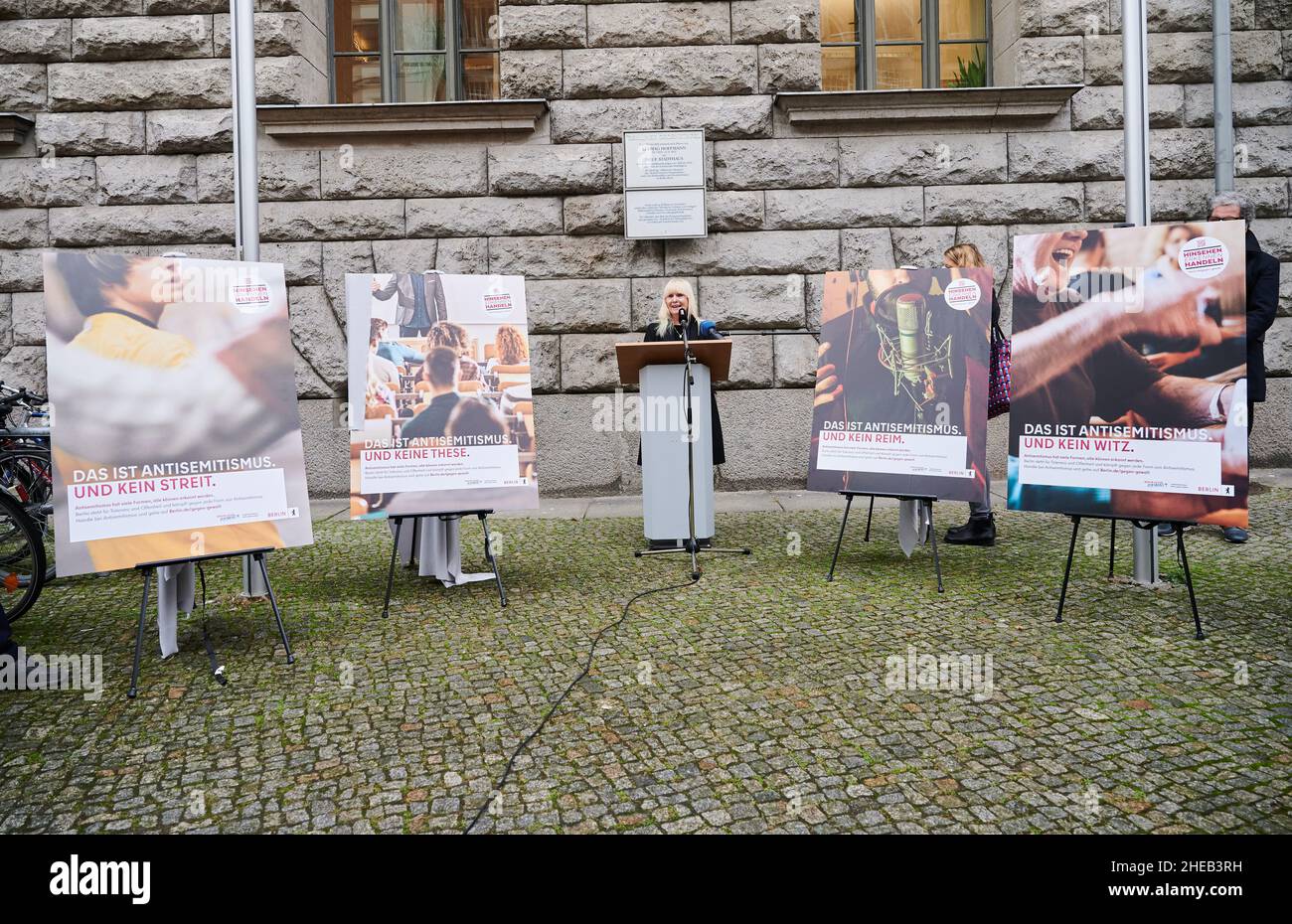 Berlin, Germany. 10th Jan, 2022. Iris Spranger (SPD, Senator of the ...