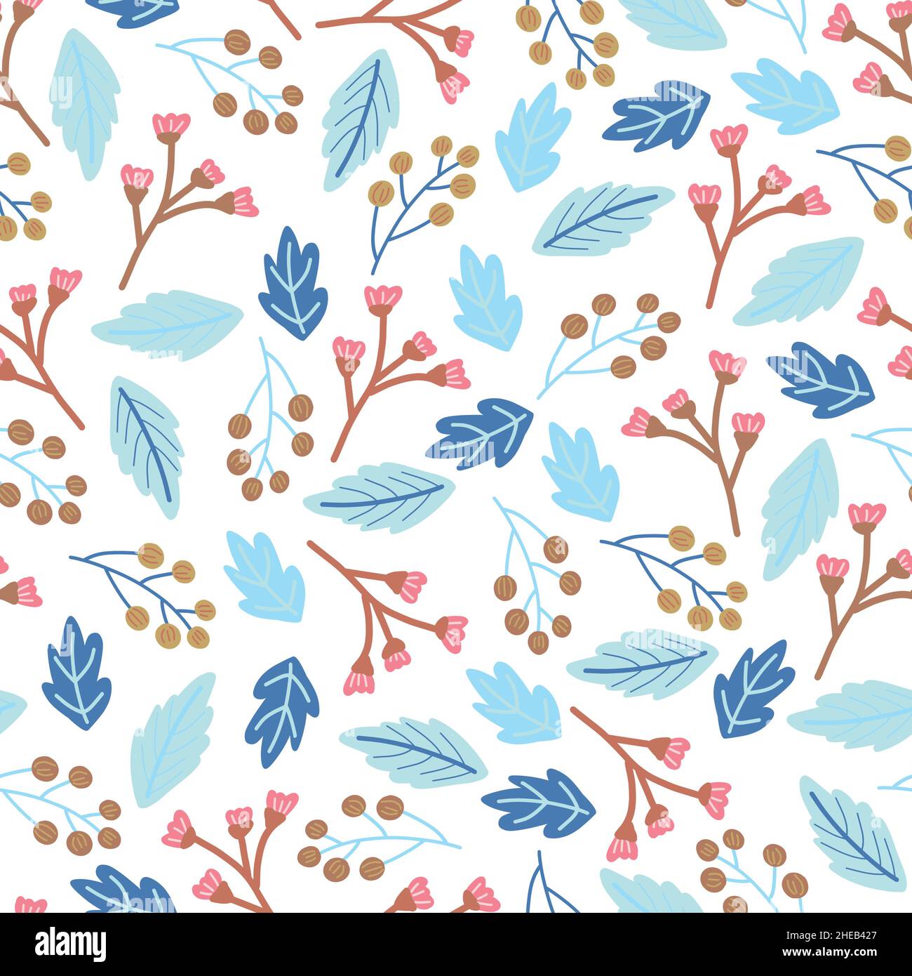 Winter repeating pattern hi-res stock photography and images - Alamy