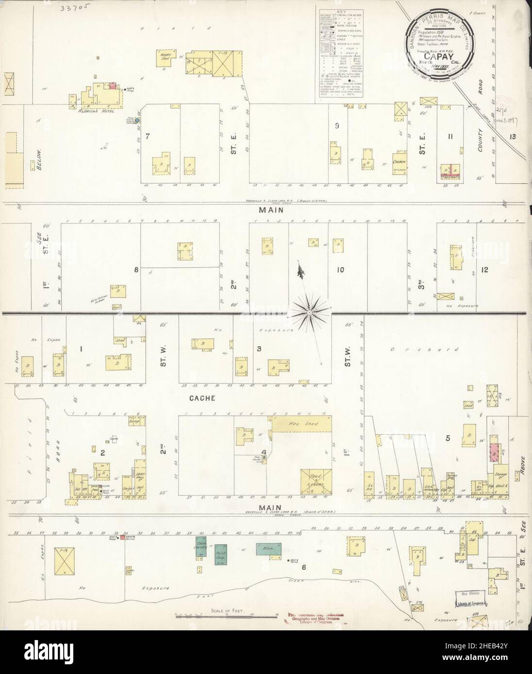 Yolo county map hi-res stock photography and images - Alamy