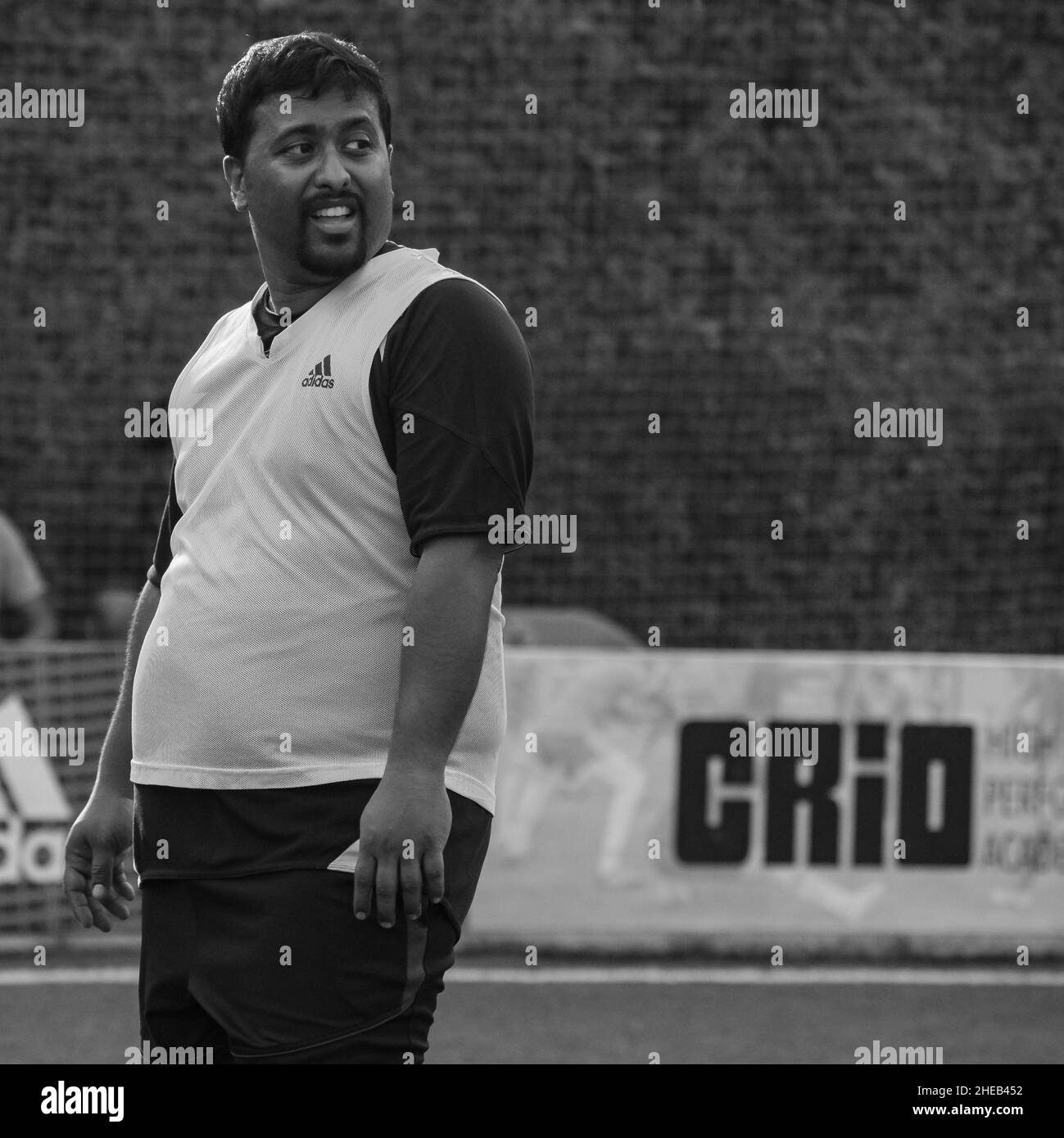 New Delhi, India - July 01 2018: Footballers of local football team ...