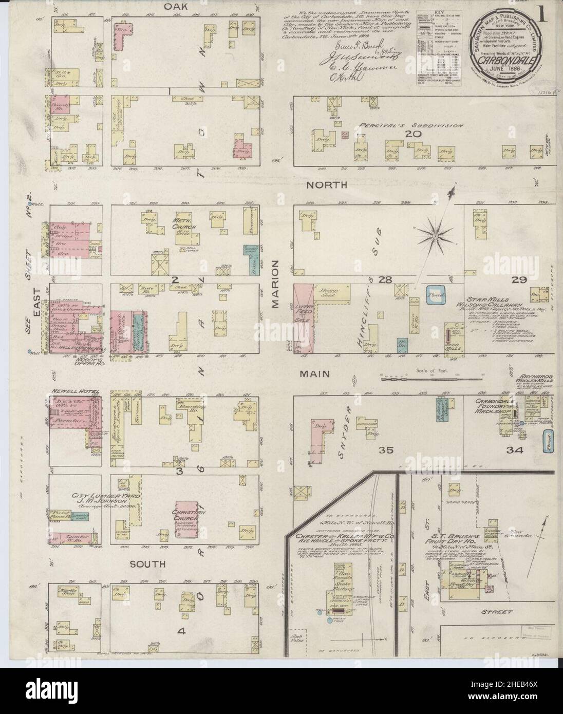 Illinois jackson county map hi-res stock photography and images - Alamy