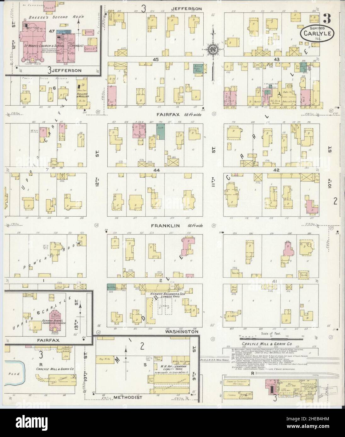 Map of carlyle hi-res stock photography and images - Alamy