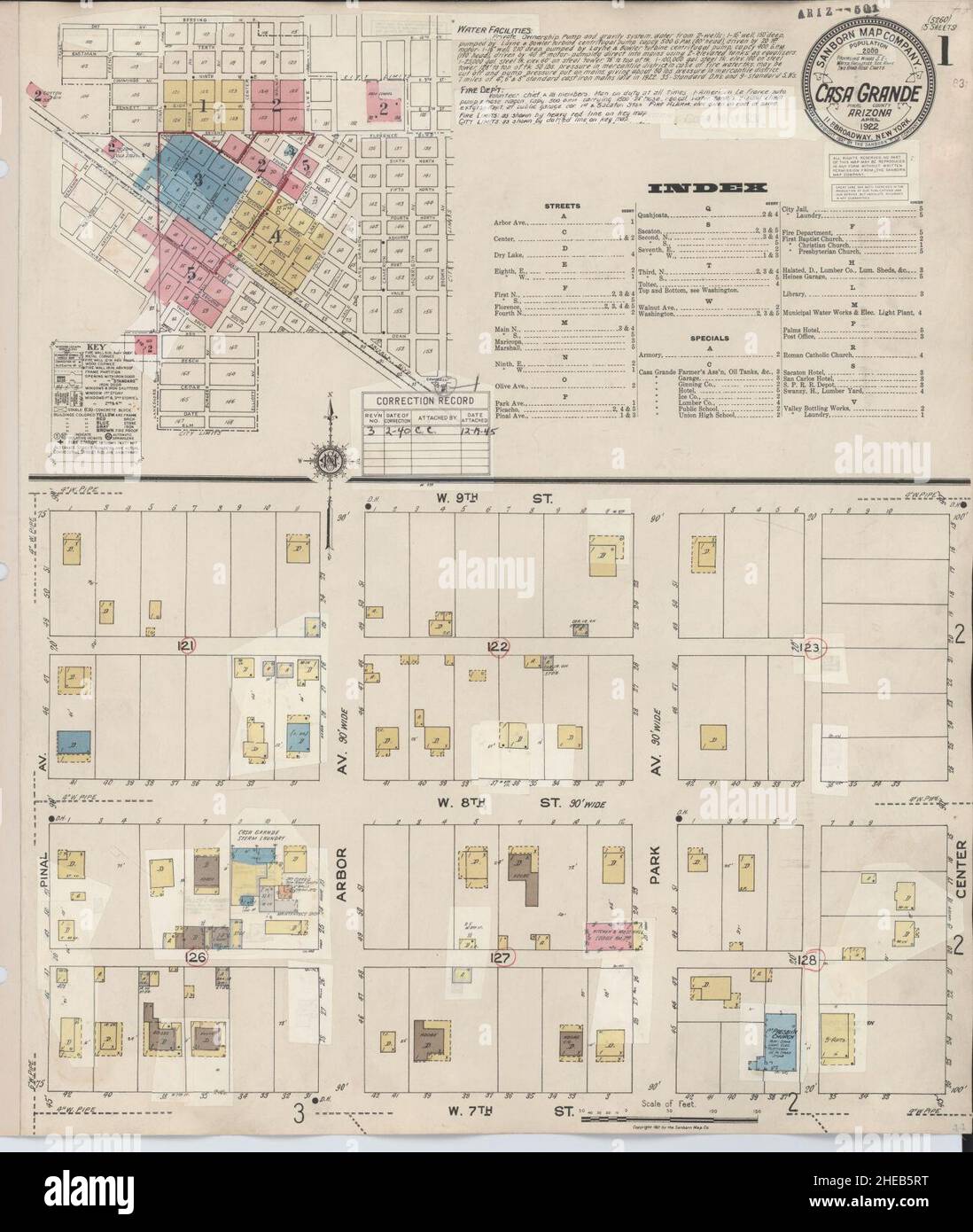 Pinal county map hi-res stock photography and images - Alamy