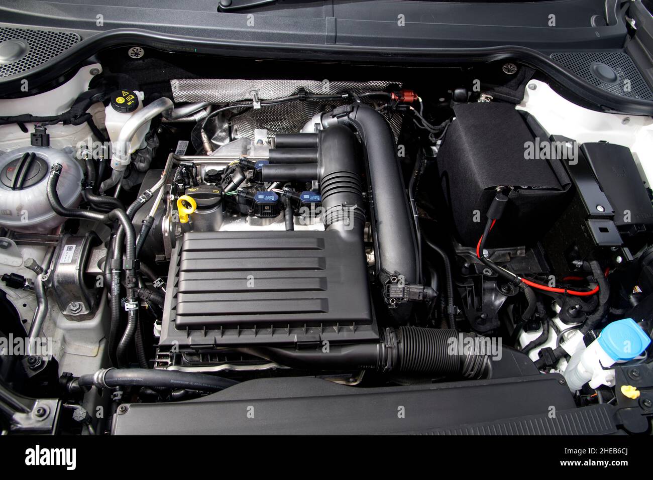 1.4 litre TSI Petrol engine in a 2016 SEAT Ateca SUV family car built ...