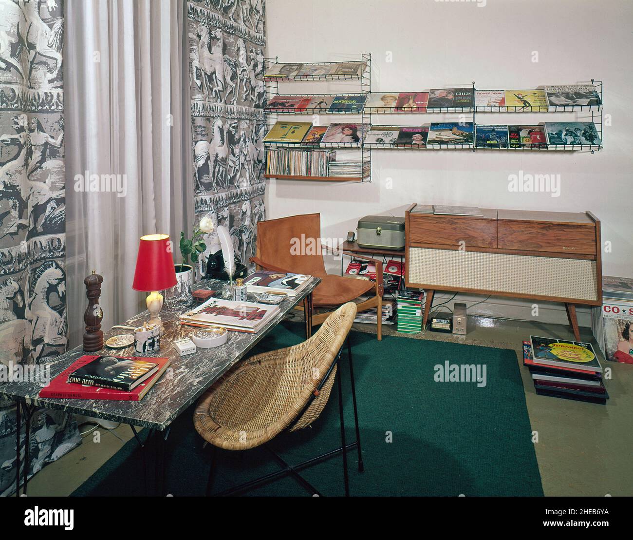 The designers of the Swedish String shelf. Nisse Strinning (1917-2006 ...