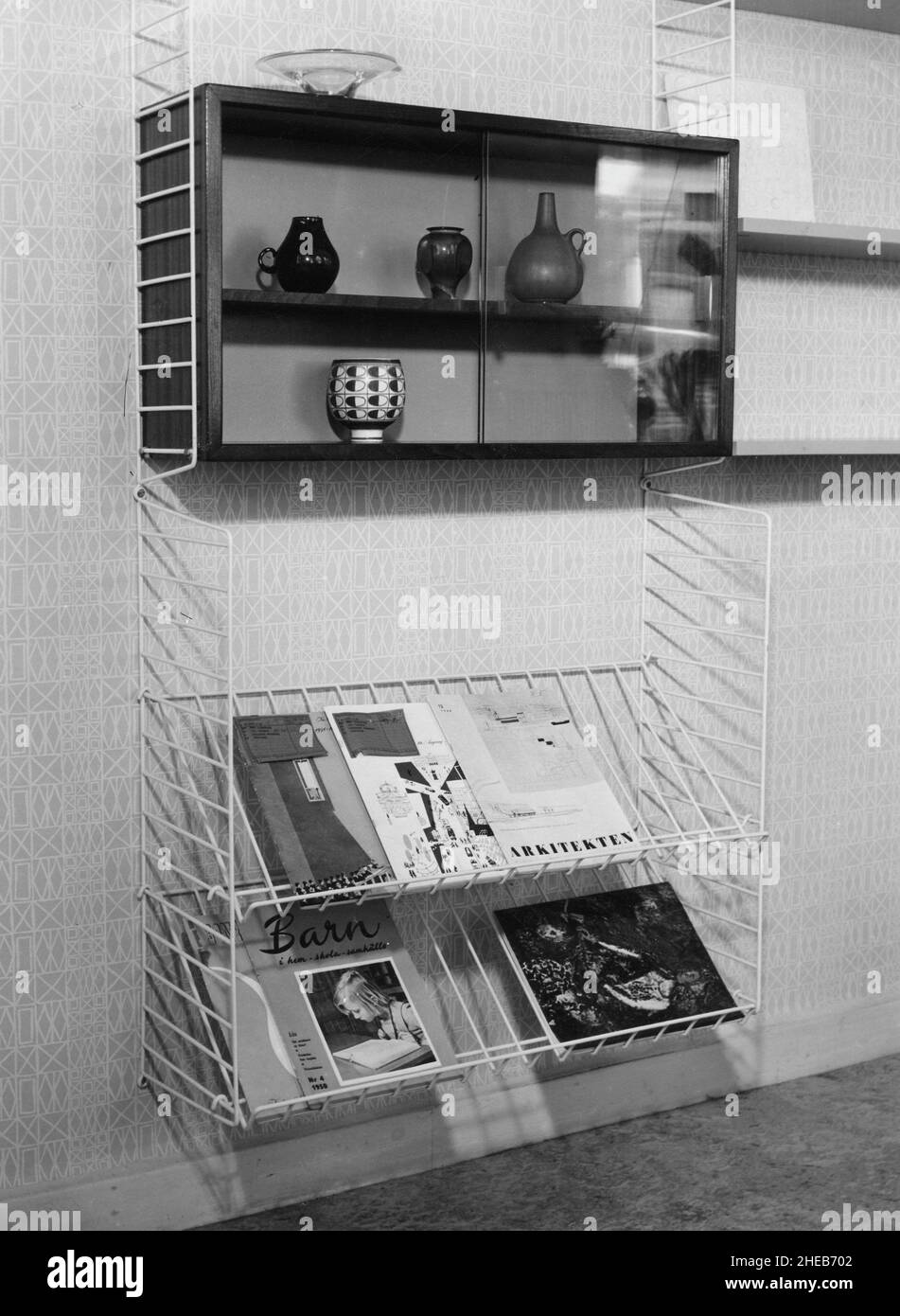 The designers of the Swedish String shelf. Kajsa Strinning. Born ...